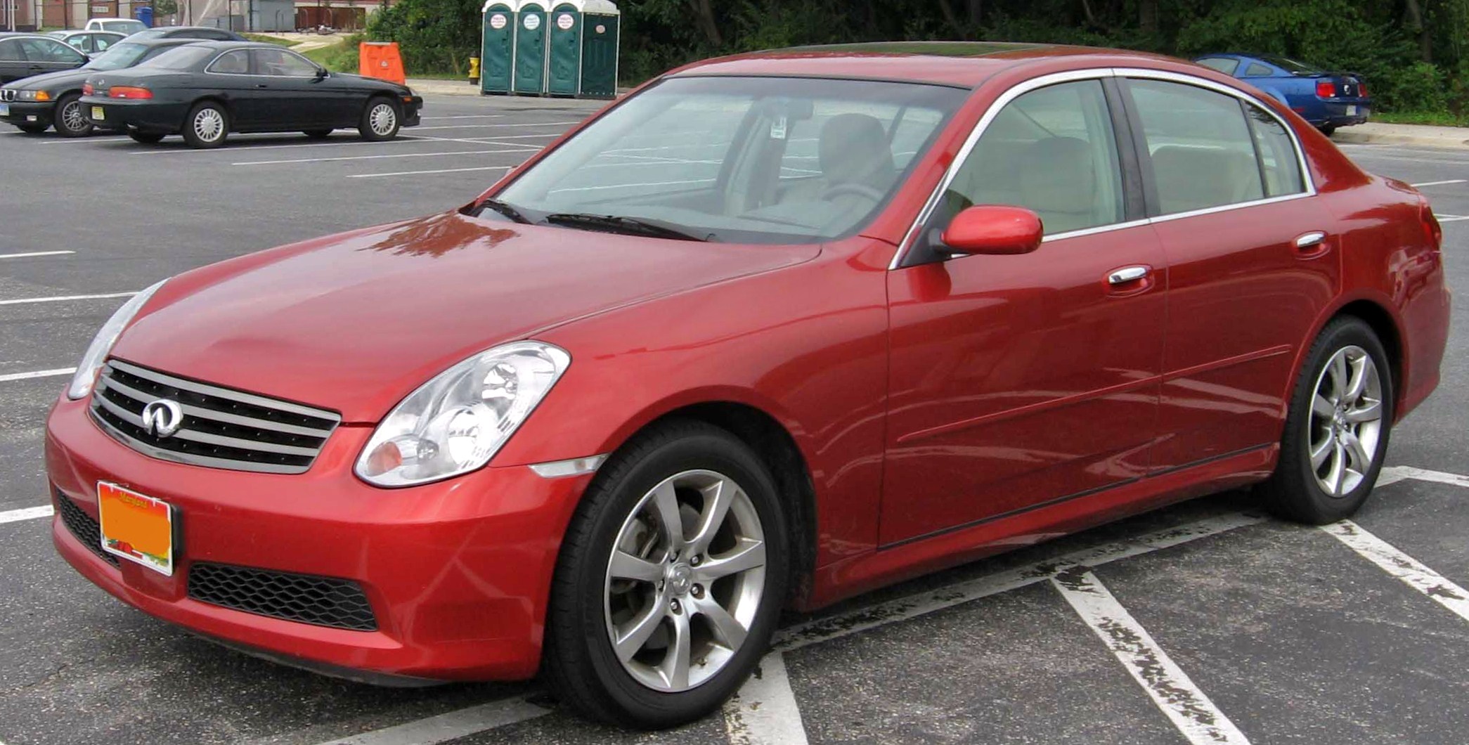 Infiniti G technical specifications and fuel economy